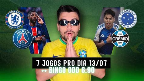 Os 7 Melhores Palpites De Futebol Para O Dia 13 07 2025 Youtube