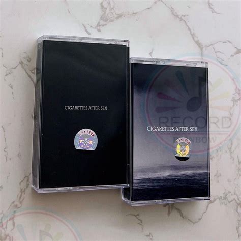 Cigarettes After Sex After Sex Cry Cassette Tape Lyric Book Collector