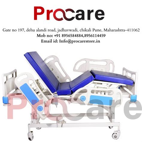 Powder Coated 5 Function Icu Bed Five Function Electric At Rs 58000 In Pune