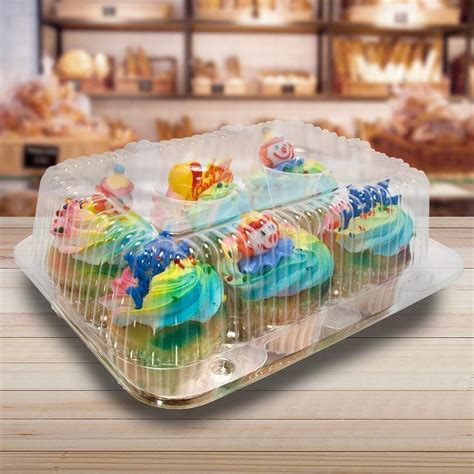 Single Serve Cupcake Container Shop Bakery Supplies Brenmar