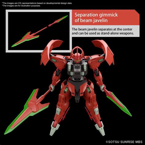 Mobile Suit Gundam The Witch From Mercury Darilbalde High Grade 1 144 Scale Model Kit