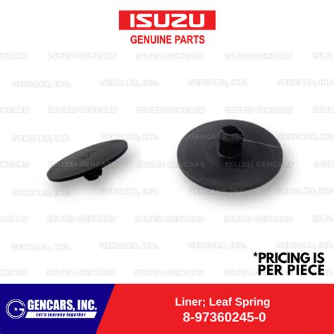 Isuzu Liner Leaf Spring For Dmax 2004 2012 8973602450 Genuine Parts