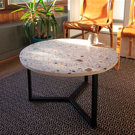 Mesa De Centro En Terrazo Mcs08 Hogari