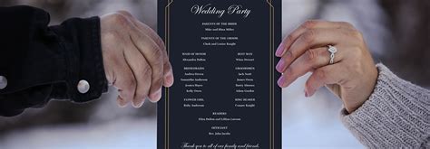 Cardstock Weight For Wedding Programs