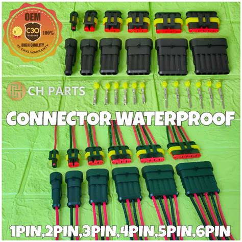 Jual Soket Cabel Kabel Konektor Conector Sambungan Kabel Waterproof