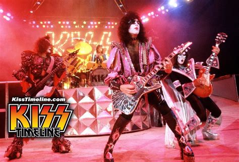 17 June 1979 Gene Simmons Using The Prototype Dynasty Costume Live