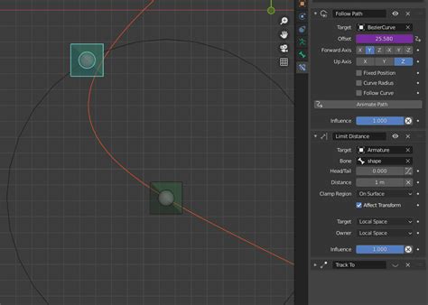 Animation How To Make Two Points Move Along A Path Keeping A Fixed Direct Distance All Along