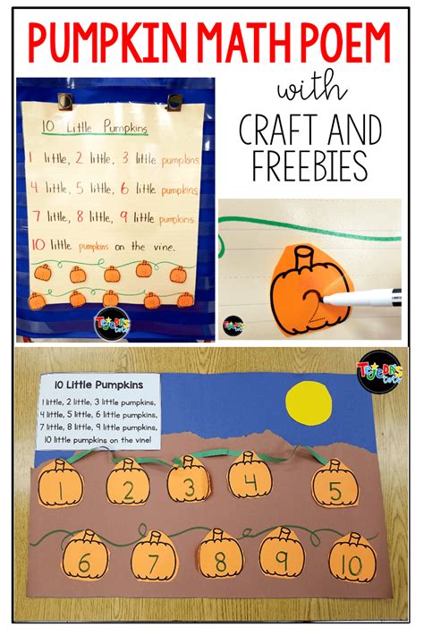 Pumpkin Math Poem For Counting And Ordering Numbers Artofit