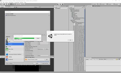 Admob Android Resource Linking Failed Unity Error Unexpected Element Found In Stack Overflow