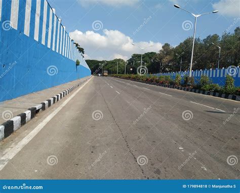Beautiful View Of Underpass At Bel Circle Photo Taken During Covid 19