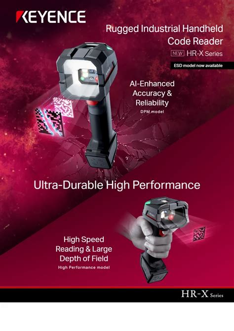 Keyence Ai Enhanced Handheld Code Reader Hr X Series At ₹ 149990piece