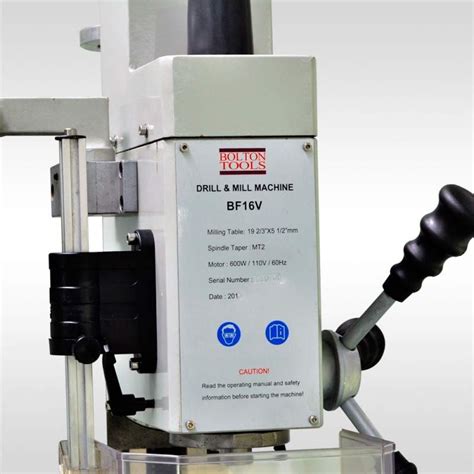 Bolton Tools 20 X 5 1 2 Variable Speed Mill Drill Bf16v