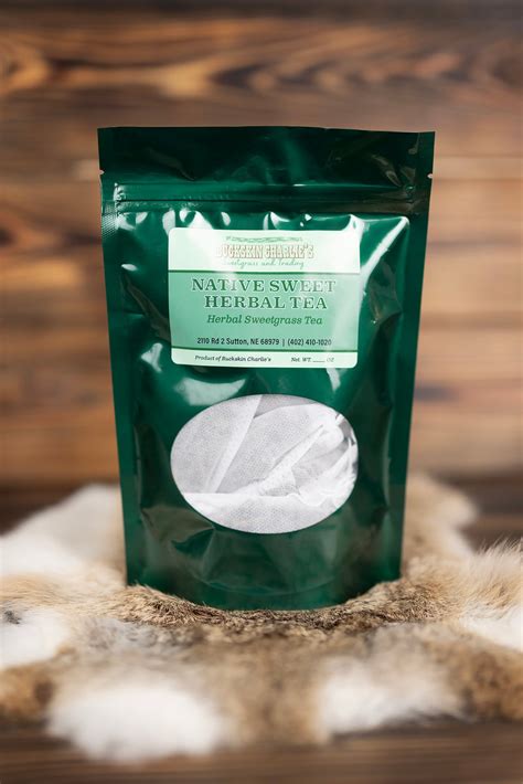 Herbal Sweetgrass Tea Potawatomi T Shop