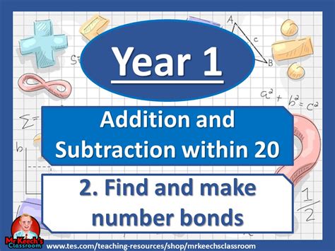 Year Addition And Subtraction Within Find And Make Number Bonds White Rose Maths