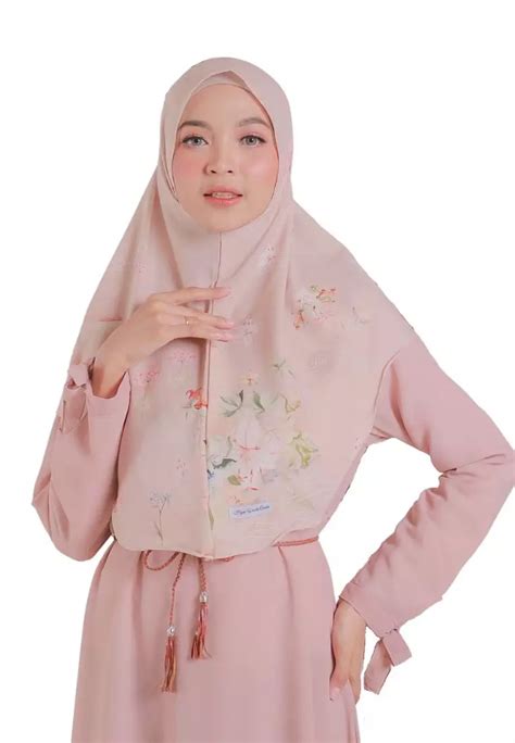 Jual Hijab Wanita Hijab Instan Baiti Lily Varian Cream