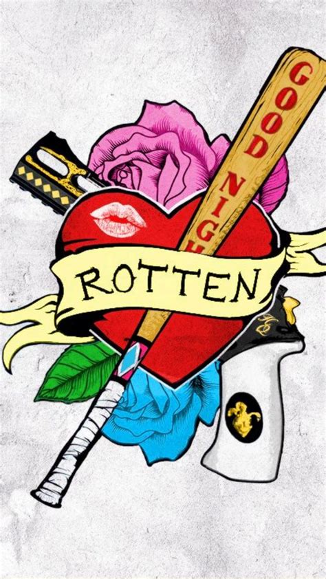 Rotten Heart Harley Quinn Drawing Harley Quinn Artwork Harley Quinn Art