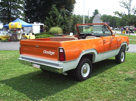 1974 Dodge Ramcharger Pick Up Convertible Das Awkscht Fesc Flickr