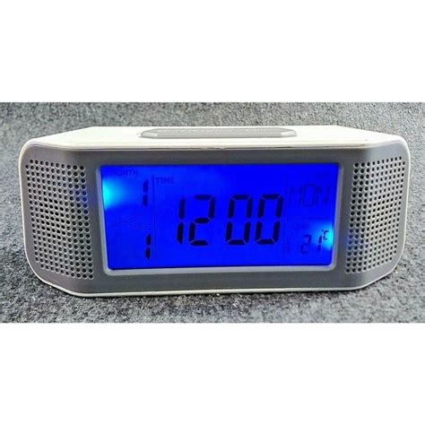 Clock Other Voice Control Backlight Lcd Clock 388 Poshmark
