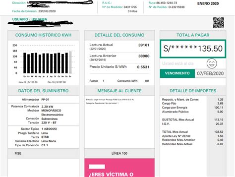 Consulta Sobre Recibo De Luz Foros Perú