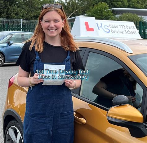 Automatic Pass Number 2 21st July 2023 Driving School Shrew