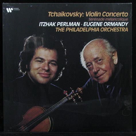 Lp Itzhak Perlman Eugene Ormandy Philadelphia Orchestra Tchaikovsky Violin Concerto