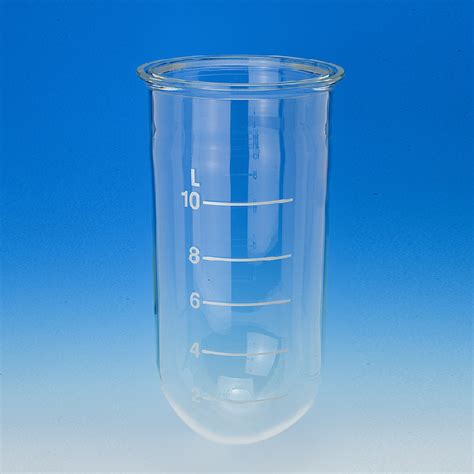 Cylindrical Reaction Flask Duran Flange Ace Glass Incorporated Reaction Vessels Cylindrical
