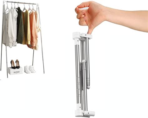 Ligtchser Portable Travel Garment Rackfolding Clothes Rack