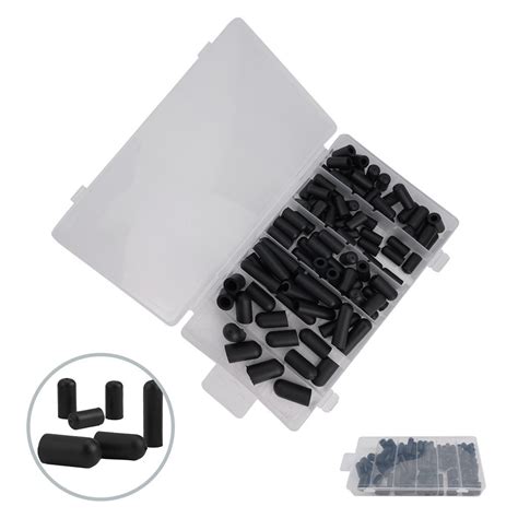 Rubber Vacuum Cap Plug Kit 105 Pcs Assorted Vacuum Plugs Hose End Cap