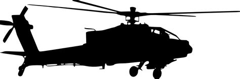 Helicopter Silhouette Clear Background Clipart Full Size Clipart