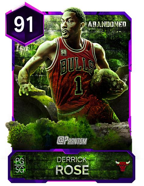 2kdb Myteam Database Nba 2k Custom Card Drose By Phantomgfx Nba 2k26