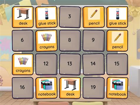 The Classroom Matching Pairs