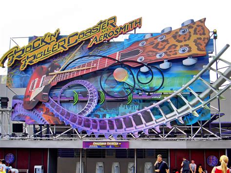 Disneyland Paris Rock N Roll Rock‘nroller Coaster Avec Aerosmith Vytt