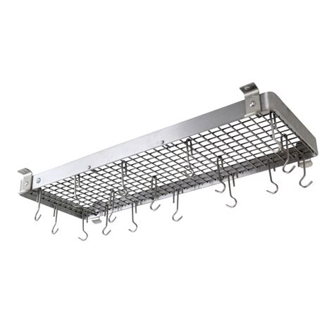 Enclume Flush Mounted Rectangular Ceiling Pot Rack Williams Sonoma