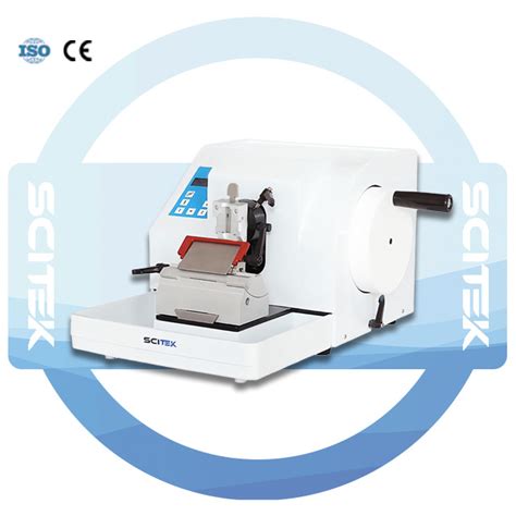 Scitek Semi Automatic Microtome Ce Certificated Tissue Slicer For