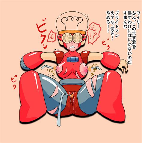 Rule 34 Bright Man Mega Man Mega Manclassic Rule 63 Tagme 416384