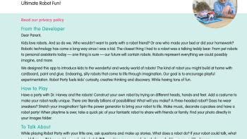 Sago Mini Robot Party App Review Common Sense Media