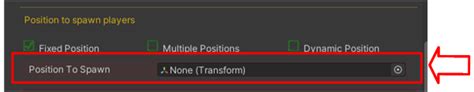 Step 6 Spawn Position