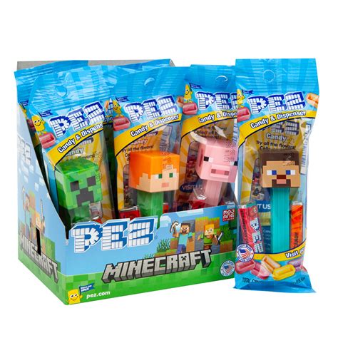 Minecraft Pez Assorted 058 Oz Nassau Candy