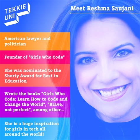 Women In Coding Reshma Saujani
