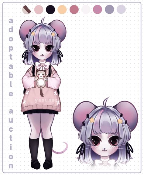 Chibi Rat Adoptable Auction Closed By Yasuunari On Deviantart