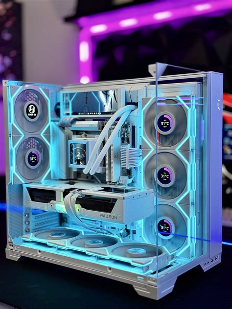 White Pc Build White Gaming Pc Custom Pc Gaming Pc Build Gaming Pc