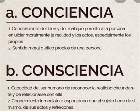 ¿cuál Es La Diferencia Entre Conciencia Y Conocimiento Jyzxlk