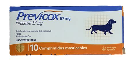 Previcox 57mg 10 Comprimidos Osm Ltda