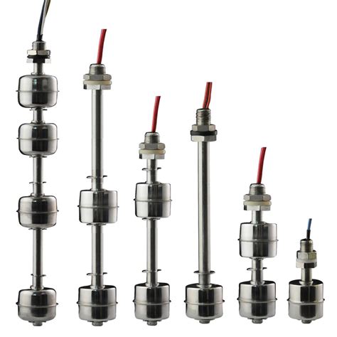 Top Mount Media Type Liquid Ss Float Switch Vertical Mount Stainless