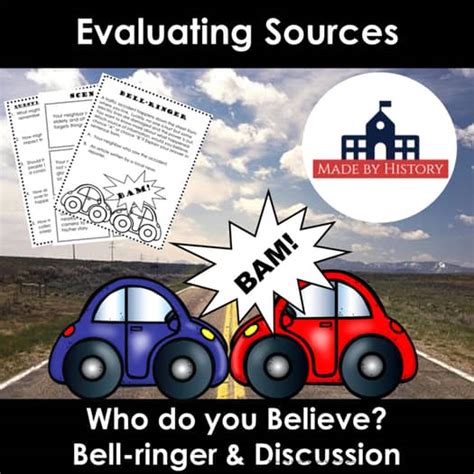 Evaluating Sources Activity By Made By History Tpt