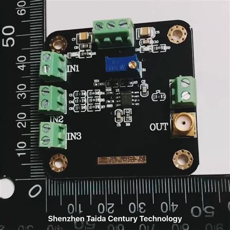 Taidacent Two Way Subtractor Differential Signal Output Adjustment Gain