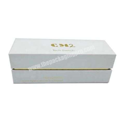 Kraft Paper Box Print E Cig Packaging Sliding Drawer Box With