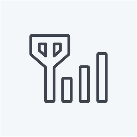 Icon Signals Suitable For Mobile Apps Symbol Line Style Simple Design Editable Design