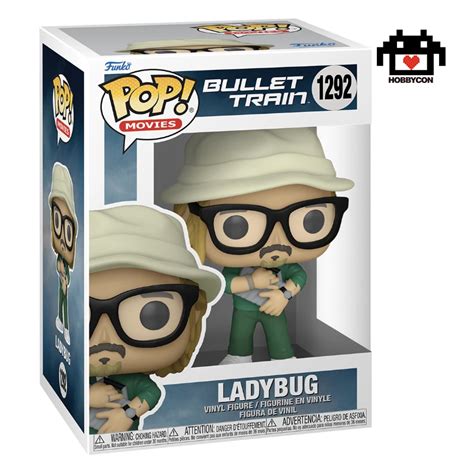 Ladybug Tren Bala 1292 Funko Pop Hobbycon