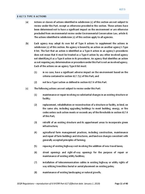 Seqra Type Ii Action 6175 Pdf